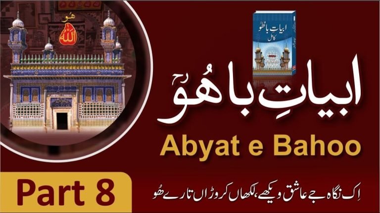 Interpretation of Abyat-e-Bahoo by Sultan-ul-Ashiqeen Part 9 - Sultan ...