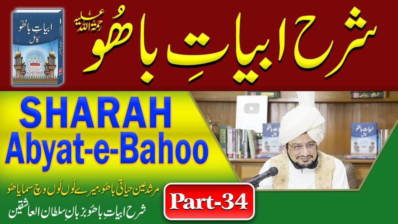 Sharah Abyat e Bahoo by Sultan-ul-Ashiqeen | ہک دم سجن تے لَکھ دَم ...